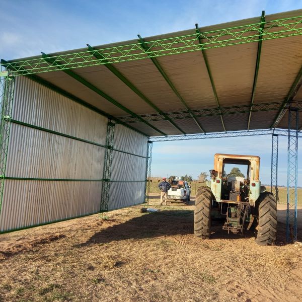 Equip. e Instalaciones, Galpones y Tinglados, Tinglado a un agua o dos ...